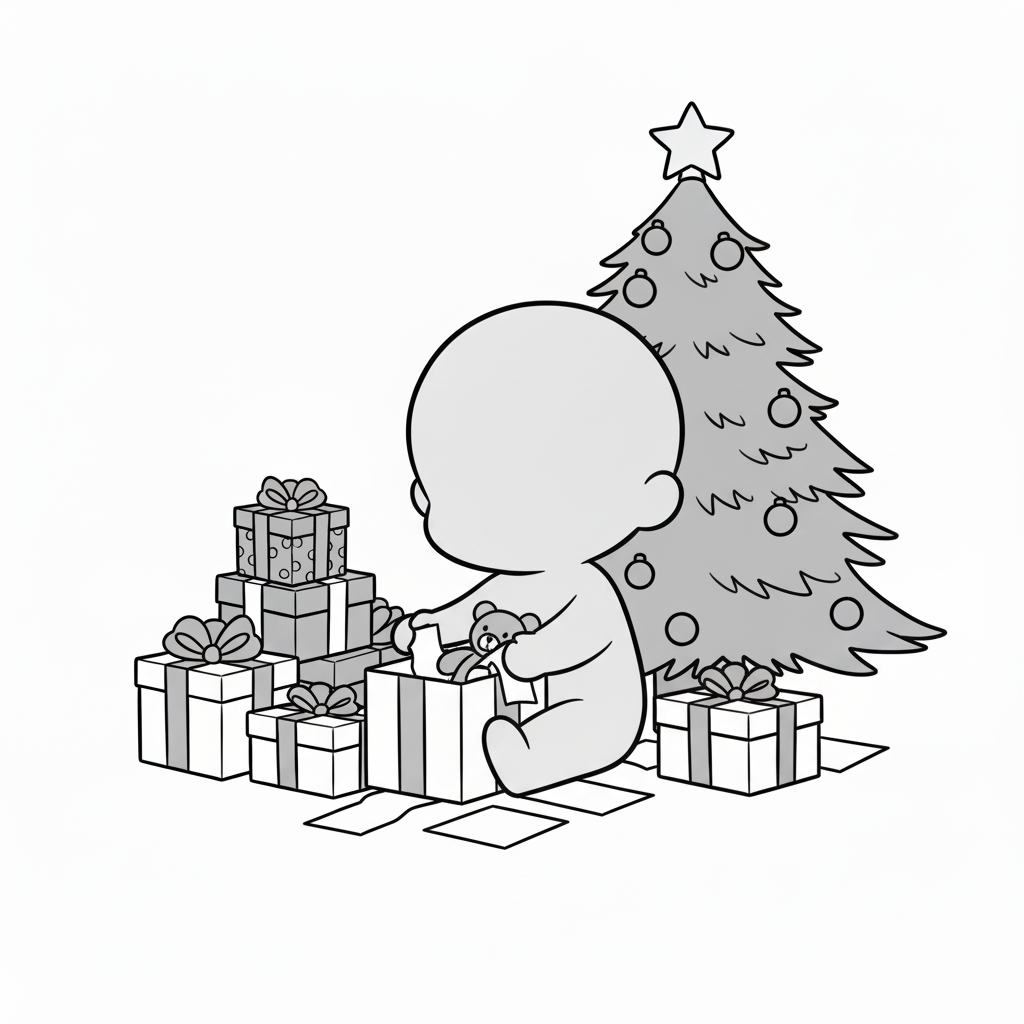 [Free Download] Child Holding a Present Pose Pack — Commercial Use ...