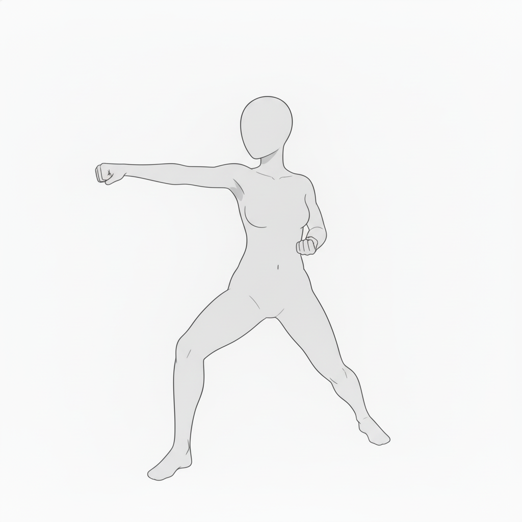 [Free Download] Women Doing Karate Pose Collection — Free for copainter ...