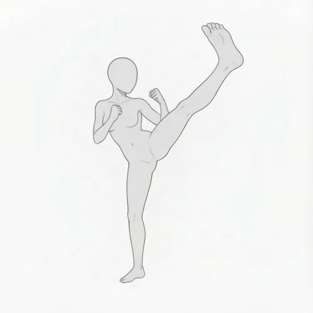 [Free Download] Women Doing Karate Pose Collection — Free for copainter ...