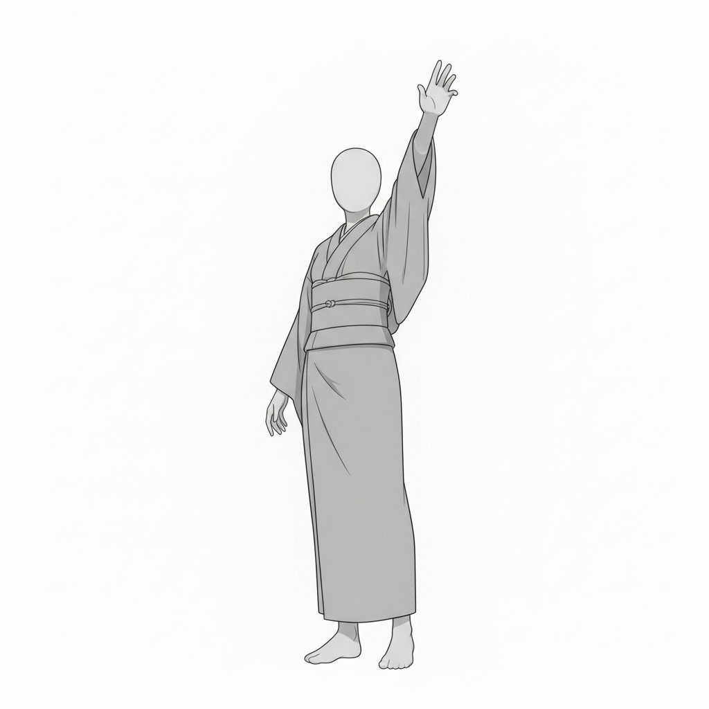 [Free] Kimono Female Poses Collection — Free Commercial Use for ...